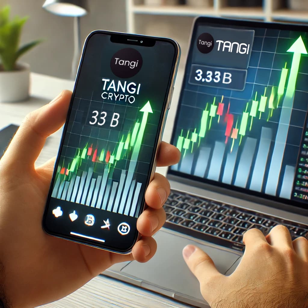 Investor witnessing Tangi Value increasing on public exchange